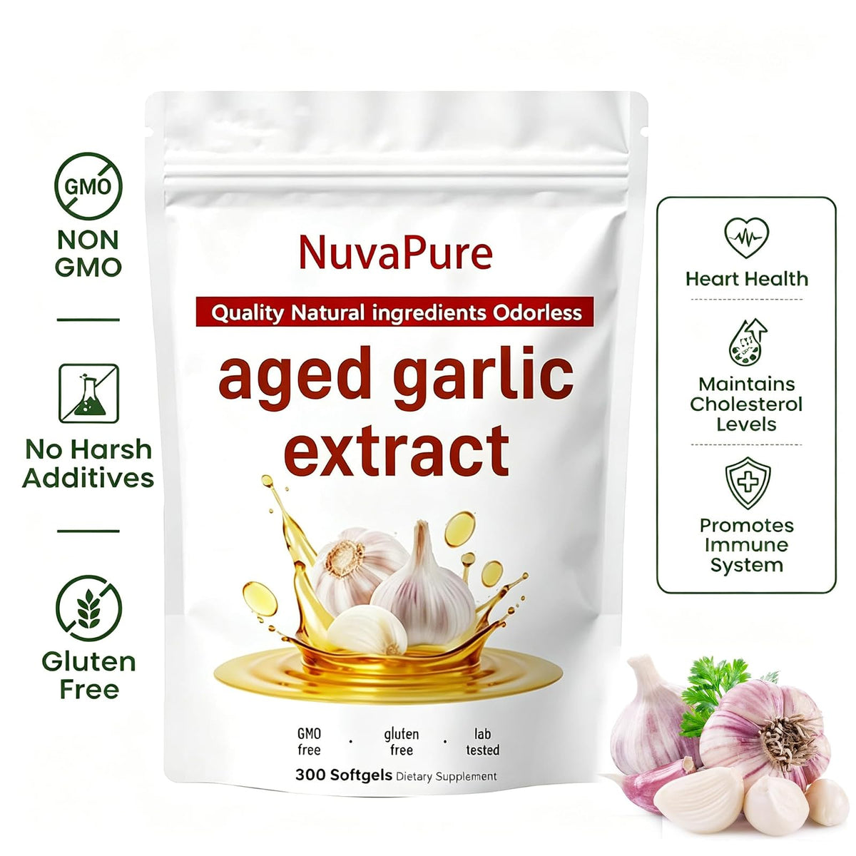 natural aged garlic extract benefits