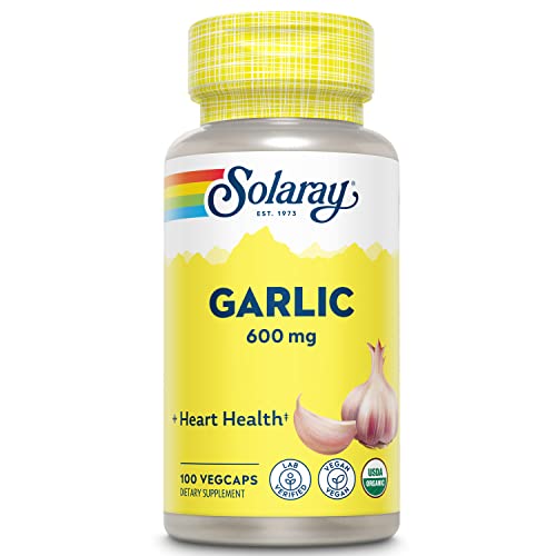 Natural aged garlic extract capsules