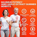 natural aged garlic supplement gummies