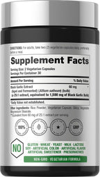natural aged garlic supplement