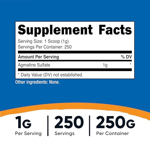 natural agmatine sulfate for workout recovery