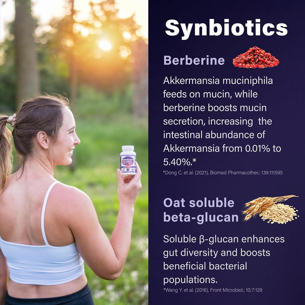 Natural Akkermansia probiotic supplement