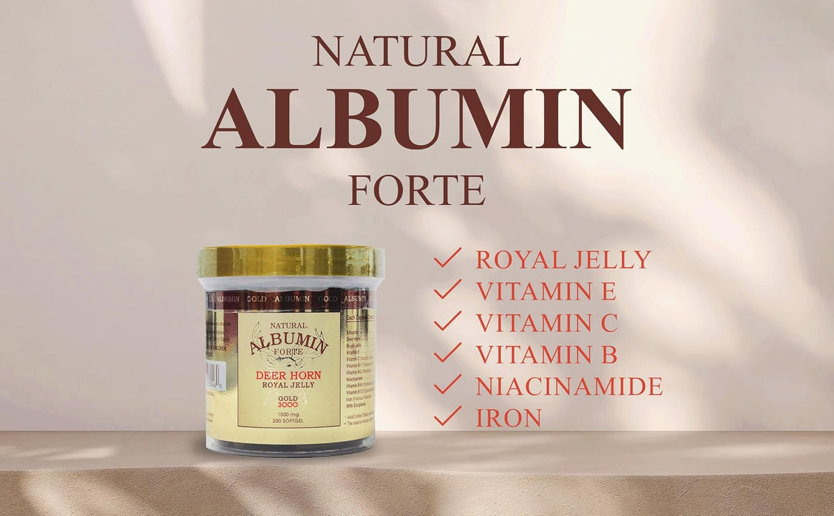Natural Albumin energy booster