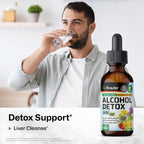natural alcohol detox with milk thistle