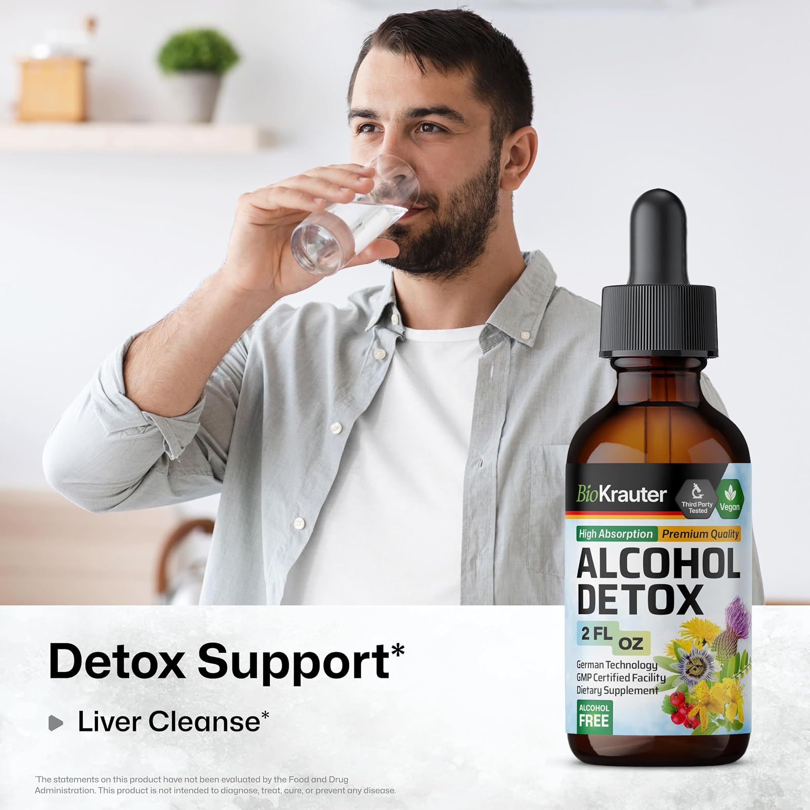 natural alcohol detox with milk thistle