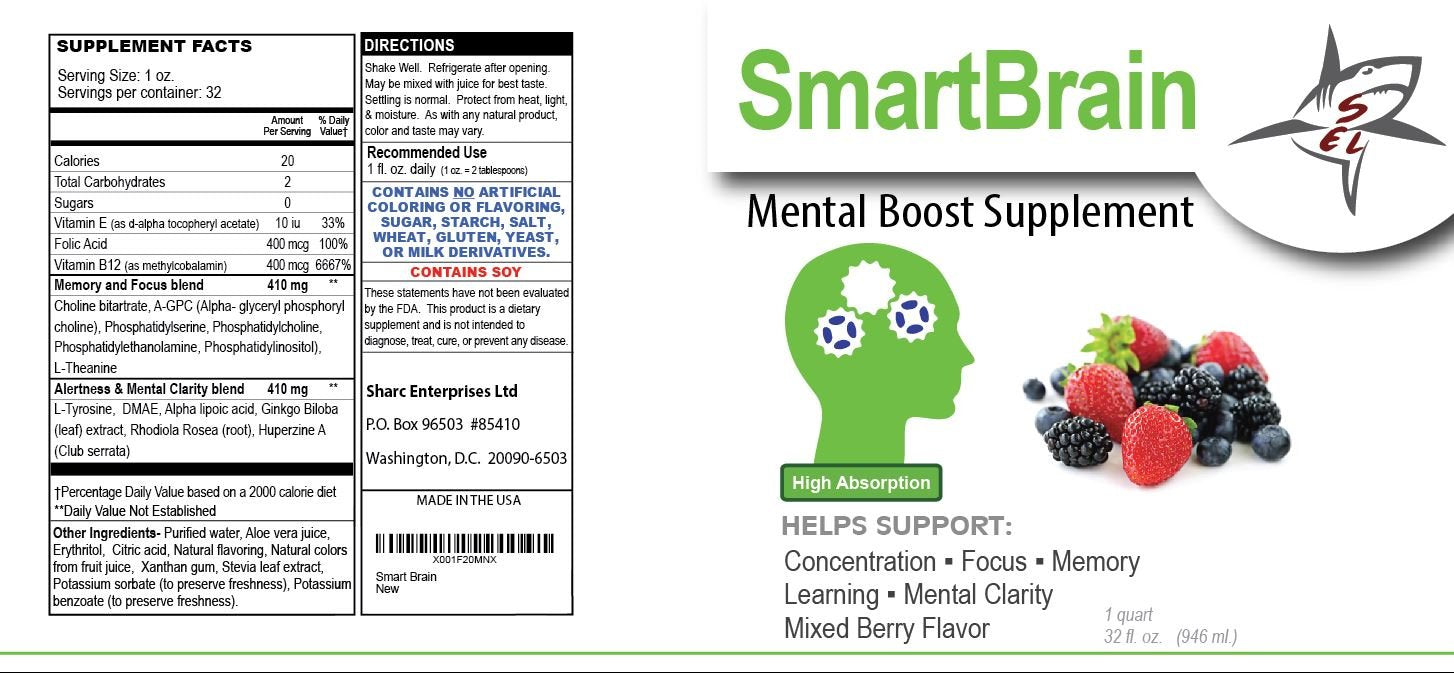 Natural alertness booster with ginkgo biloba