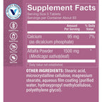 Natural alfalfa supplement for wellness