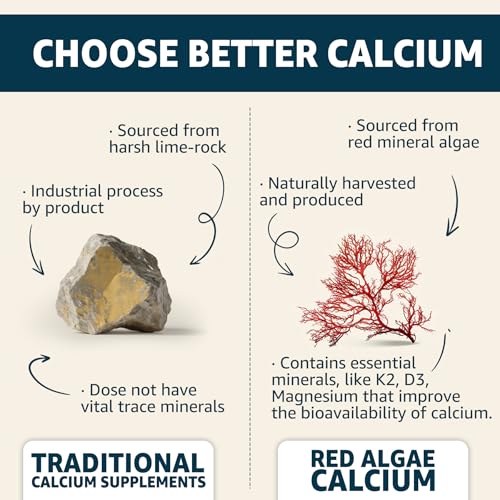 natural algae calcium for daily wellness