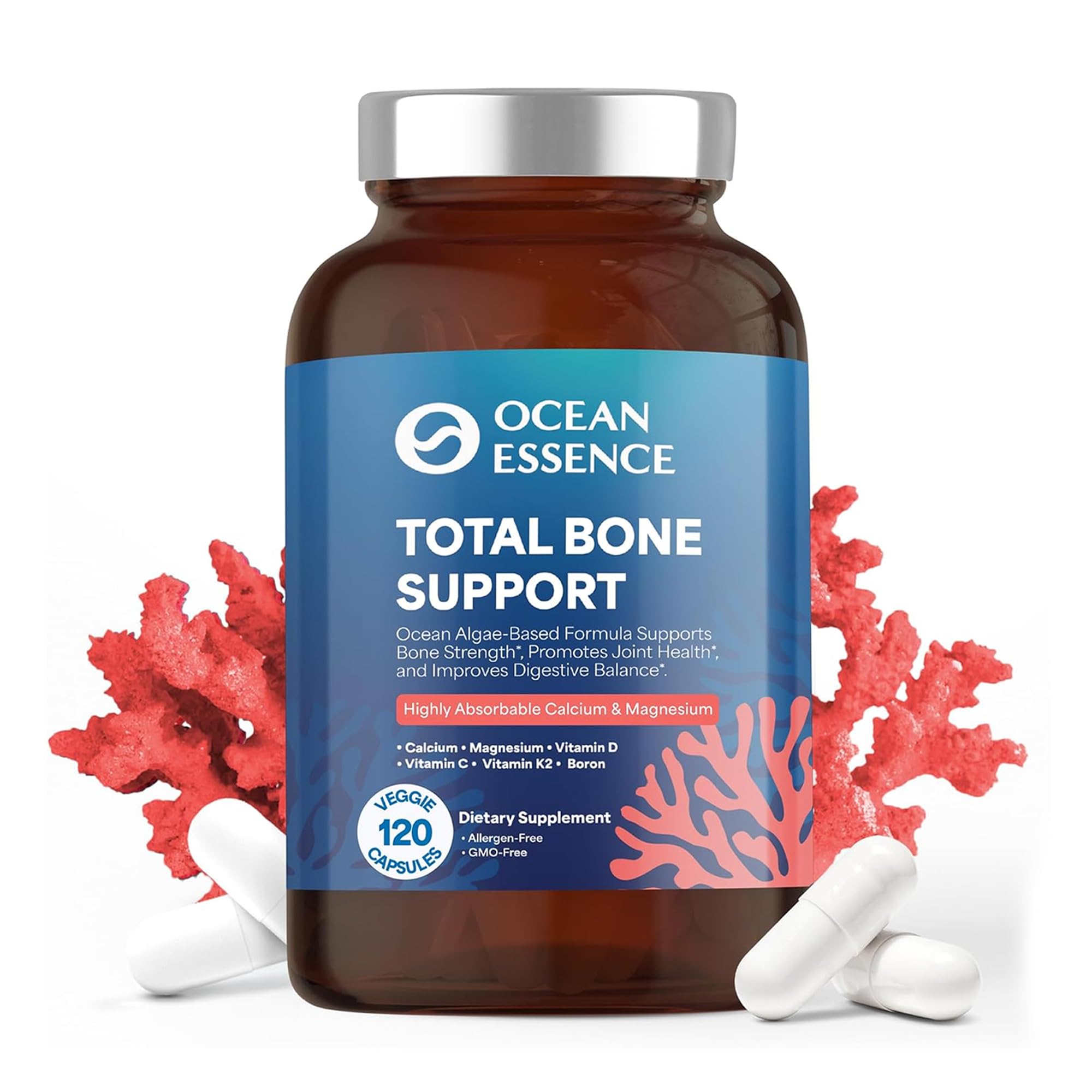natural algae calcium for strength