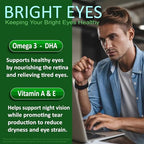Natural Algae Omega 3 gummies for brain support