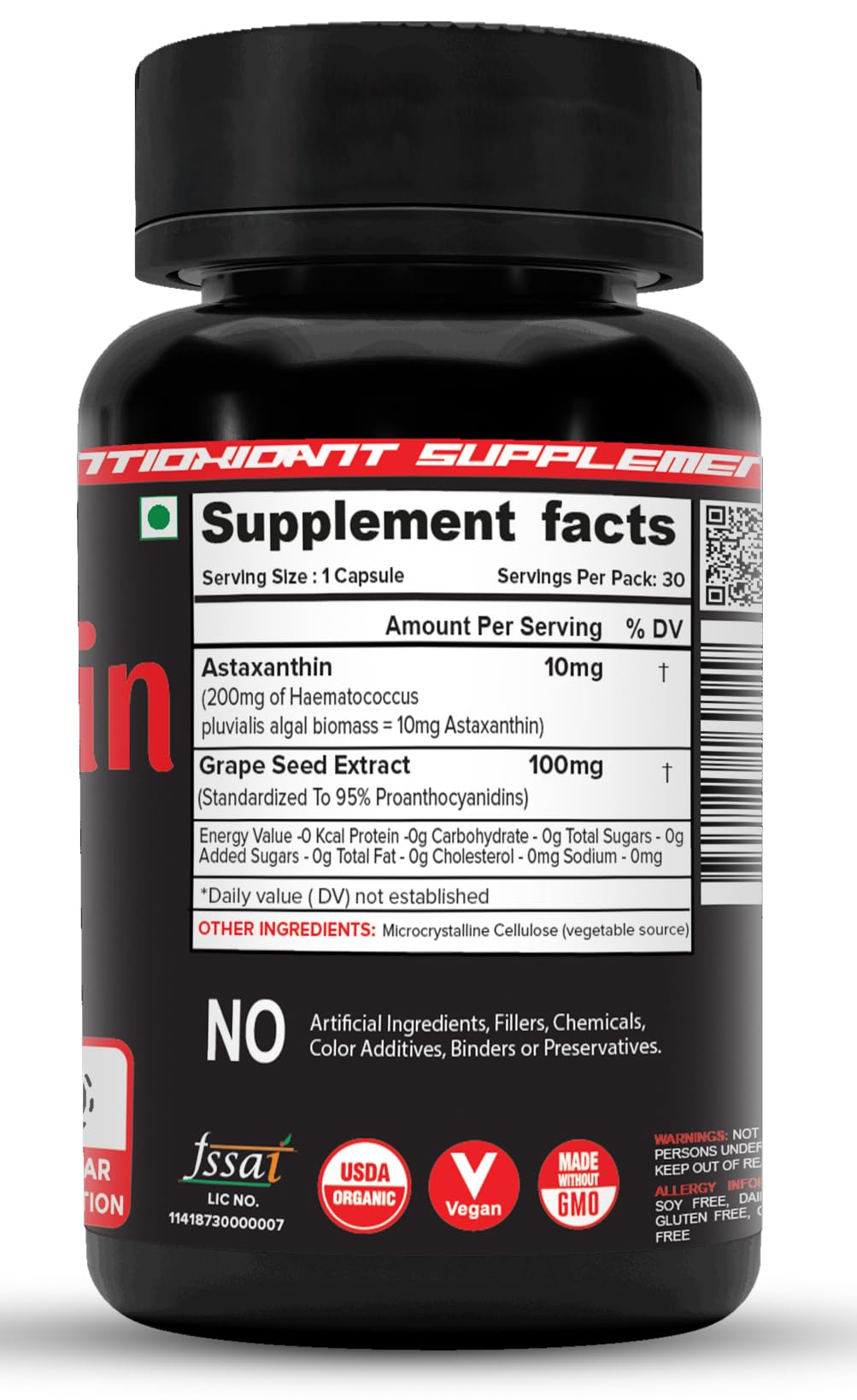 natural algae source of astaxanthin
