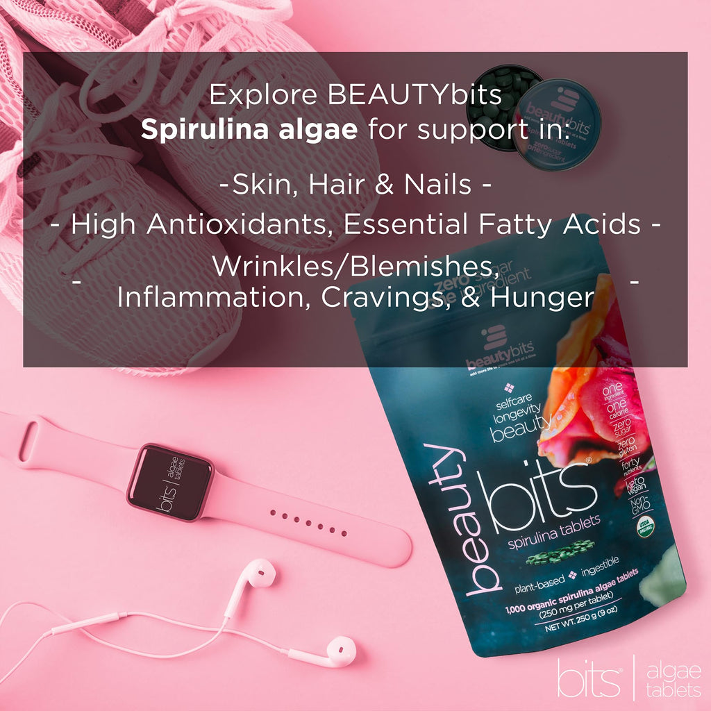natural algae spirulina for vitality