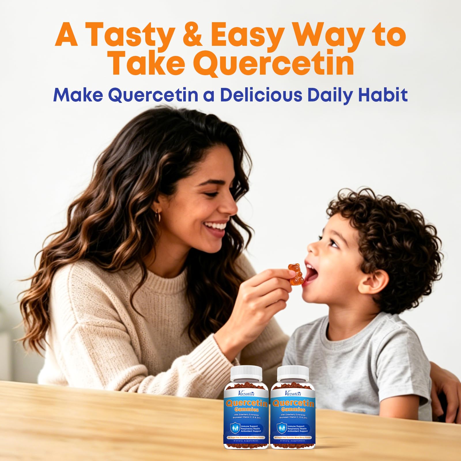 Natural allergy relief Quercetin gummies
