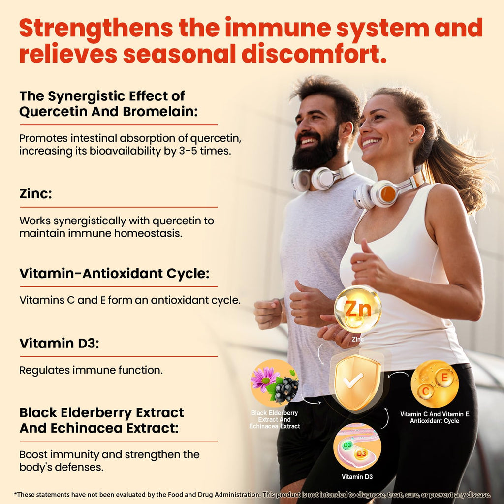 natural allergy relief quercetin gummies