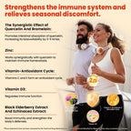 natural allergy relief quercetin gummies