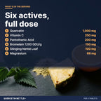 natural allergy relief quercetin tablets