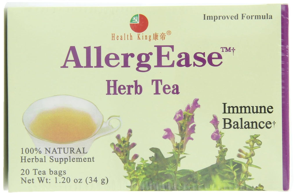 natural allergy relief tea blend