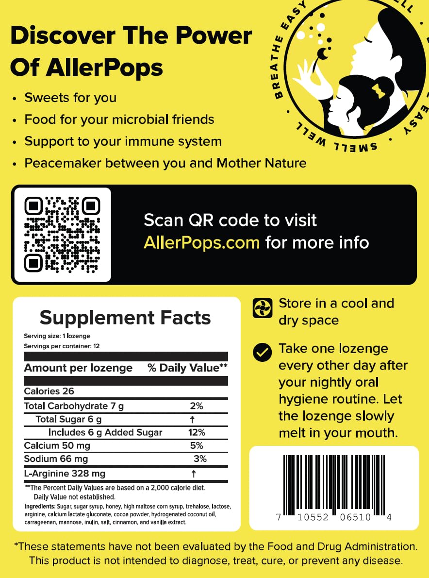 natural allergy relief with AllerPops