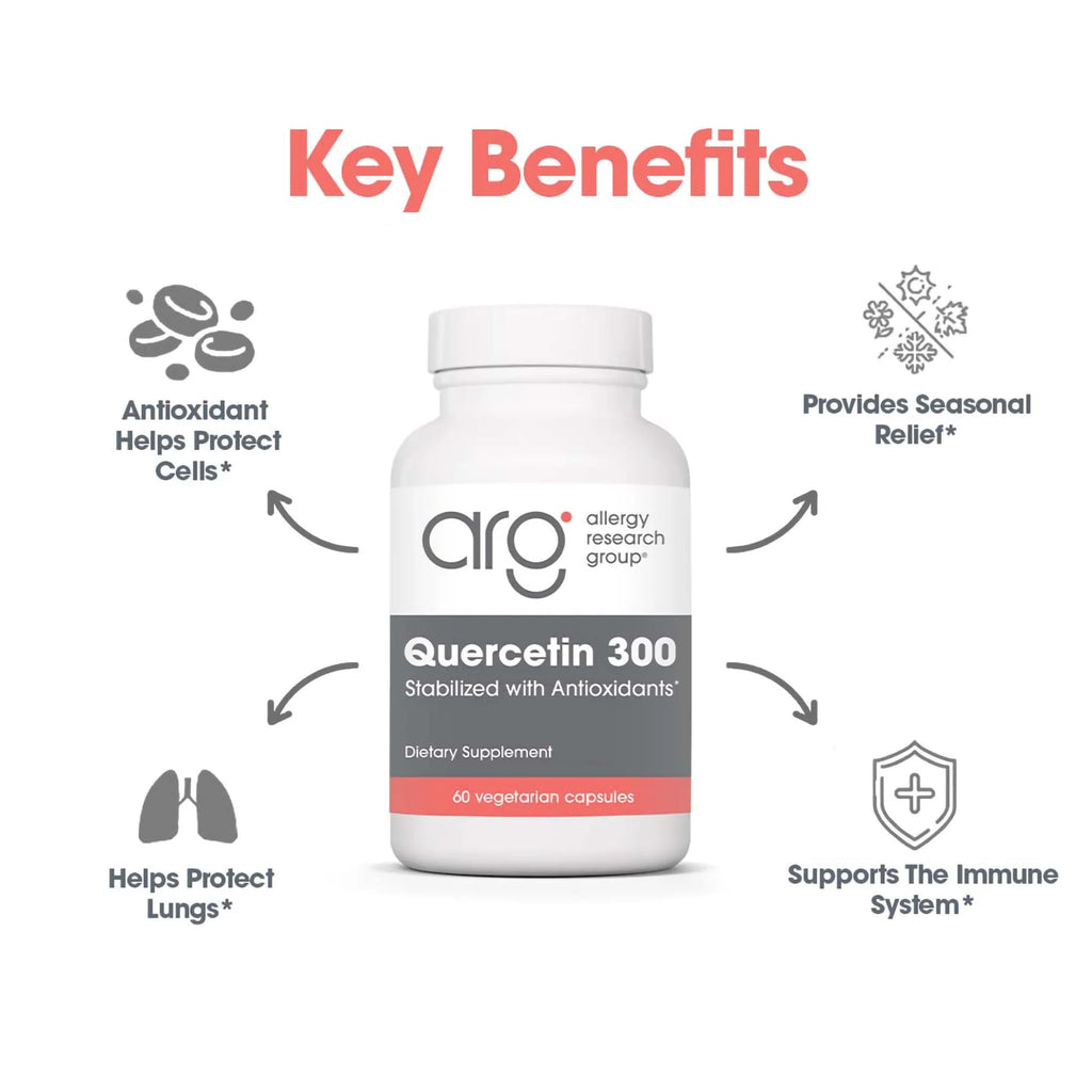 natural allergy relief with ARG Quercetin
