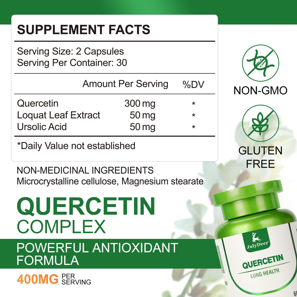 natural allergy relief with Quercetin
