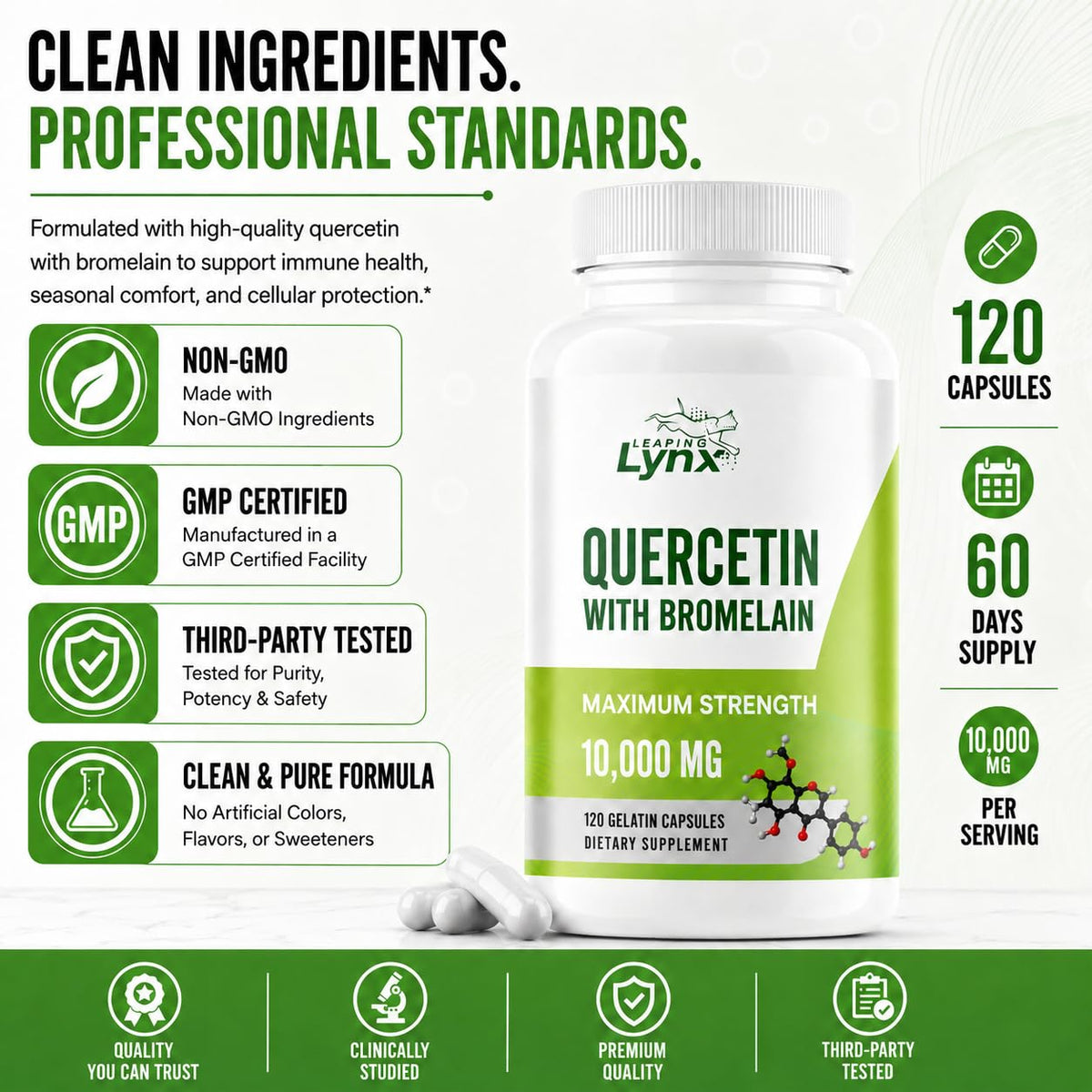 Natural allergy relief with Quercetin