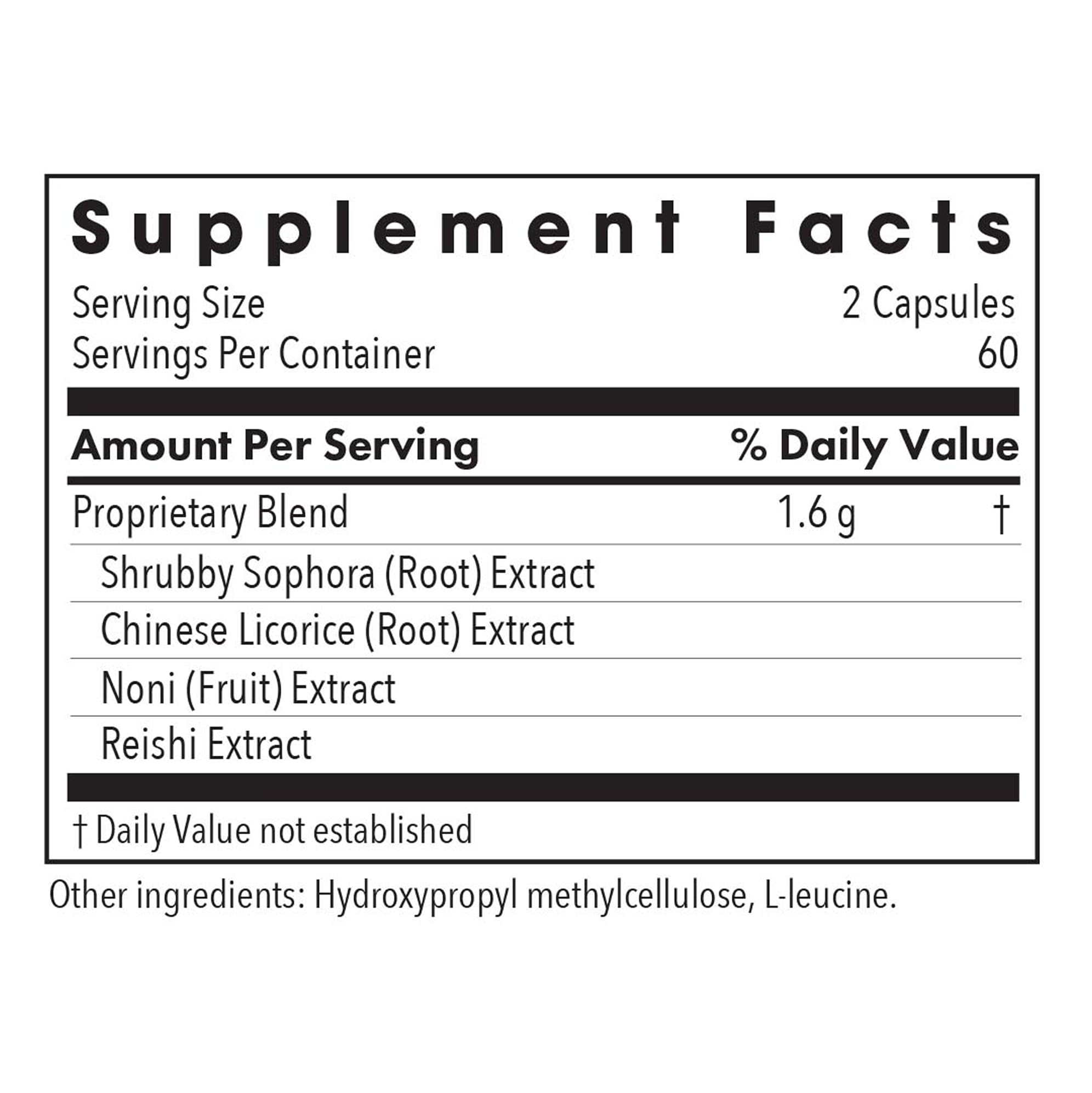 Natural allergy support formula