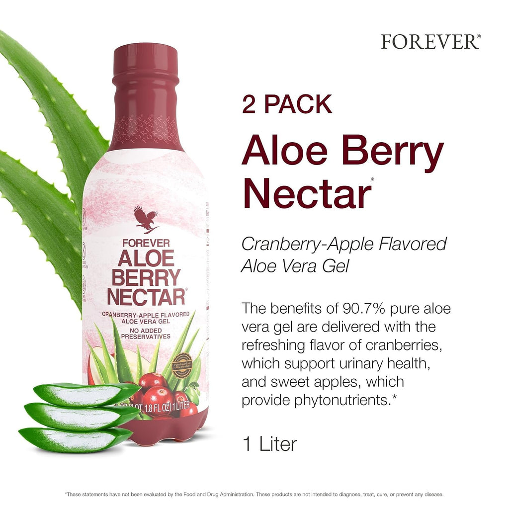 Natural aloe vera berry drink