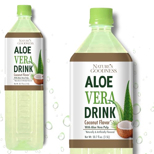 natural aloe vera beverage for hydration