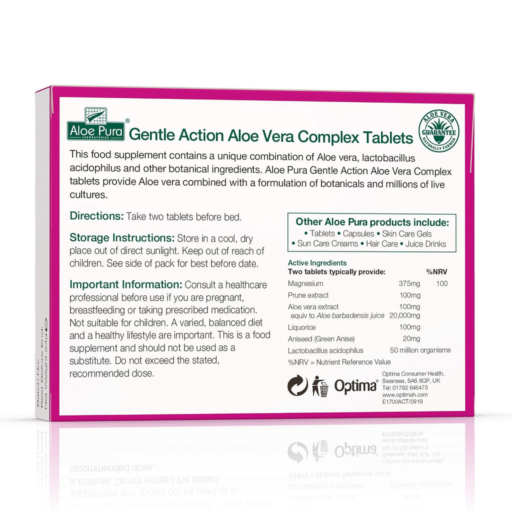 natural aloe vera colax supplement