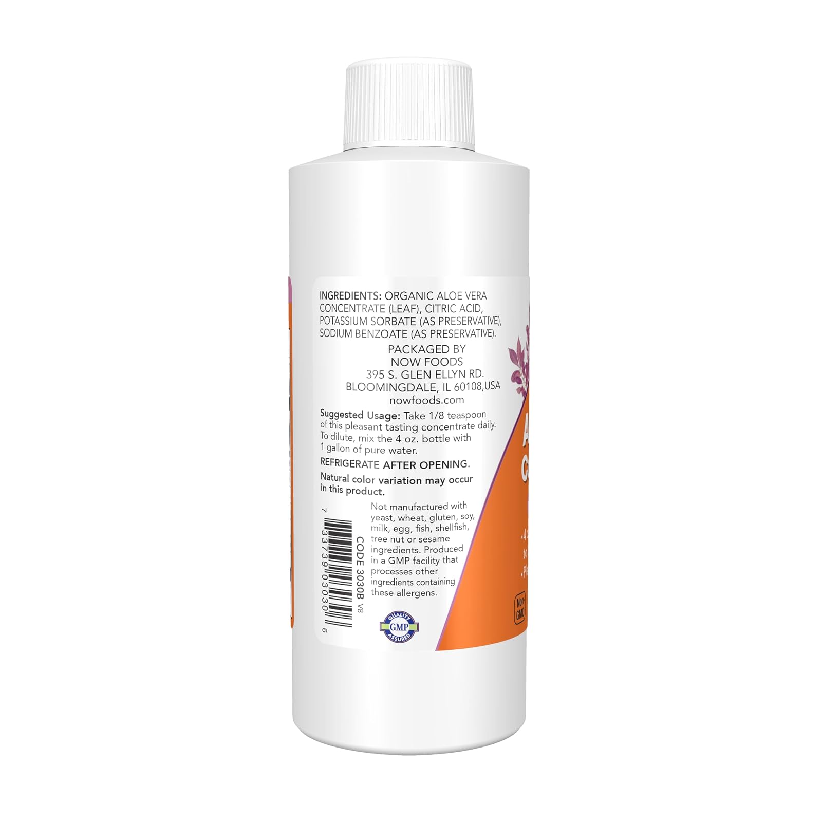 Natural Aloe Vera concentrate for digestion