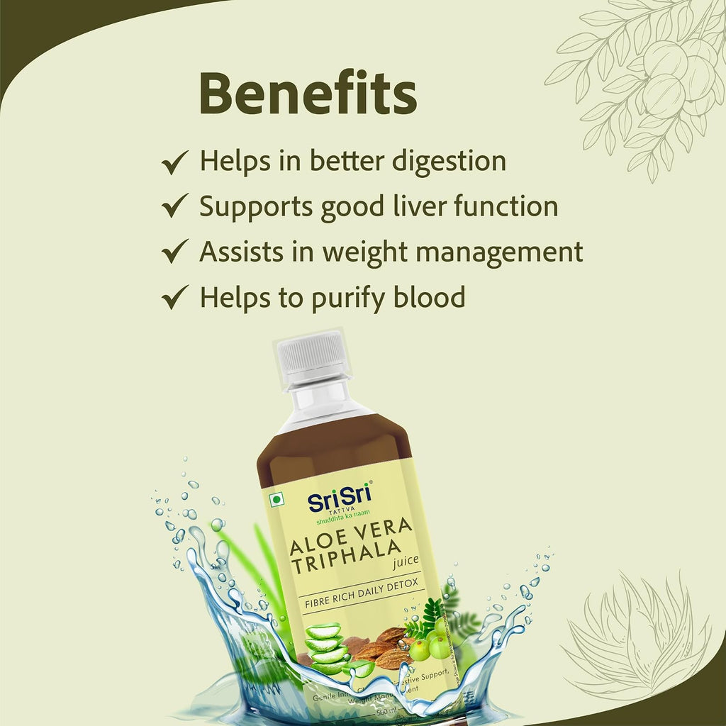 Natural aloe vera detox drink