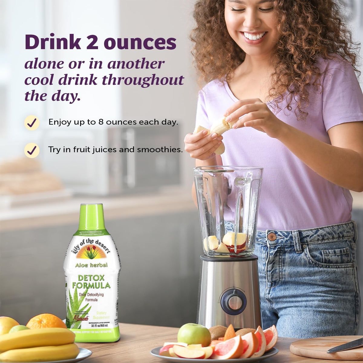 natural aloe vera detox solution