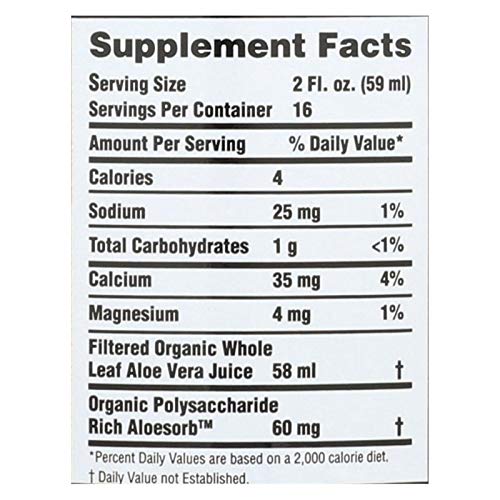 Natural aloe vera drink advantages