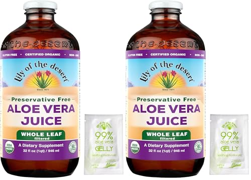 natural aloe vera drink for gut health