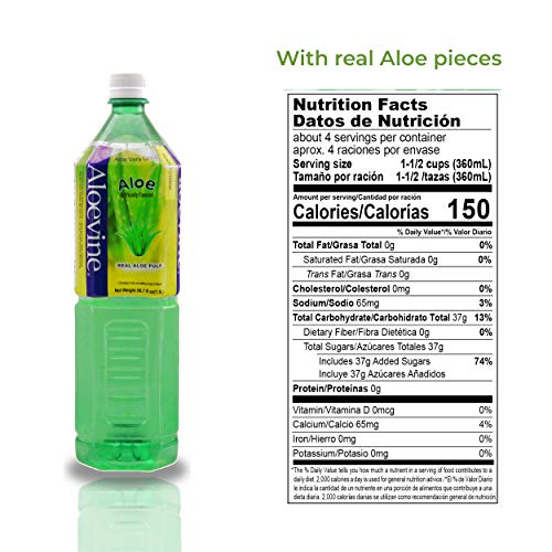 natural aloe vera drink for vitality