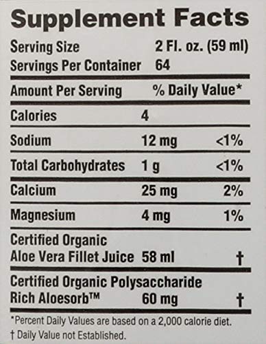 natural aloe vera for digestion