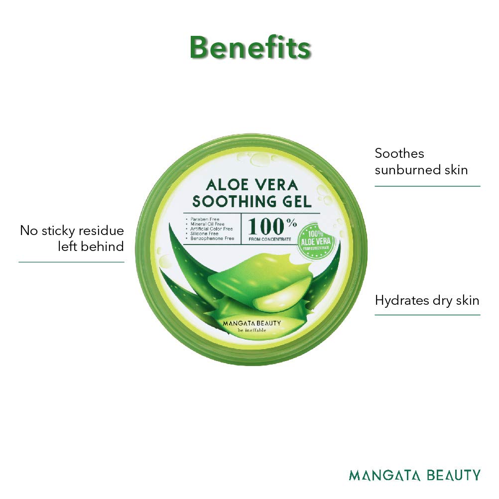 natural aloe vera for skin relief