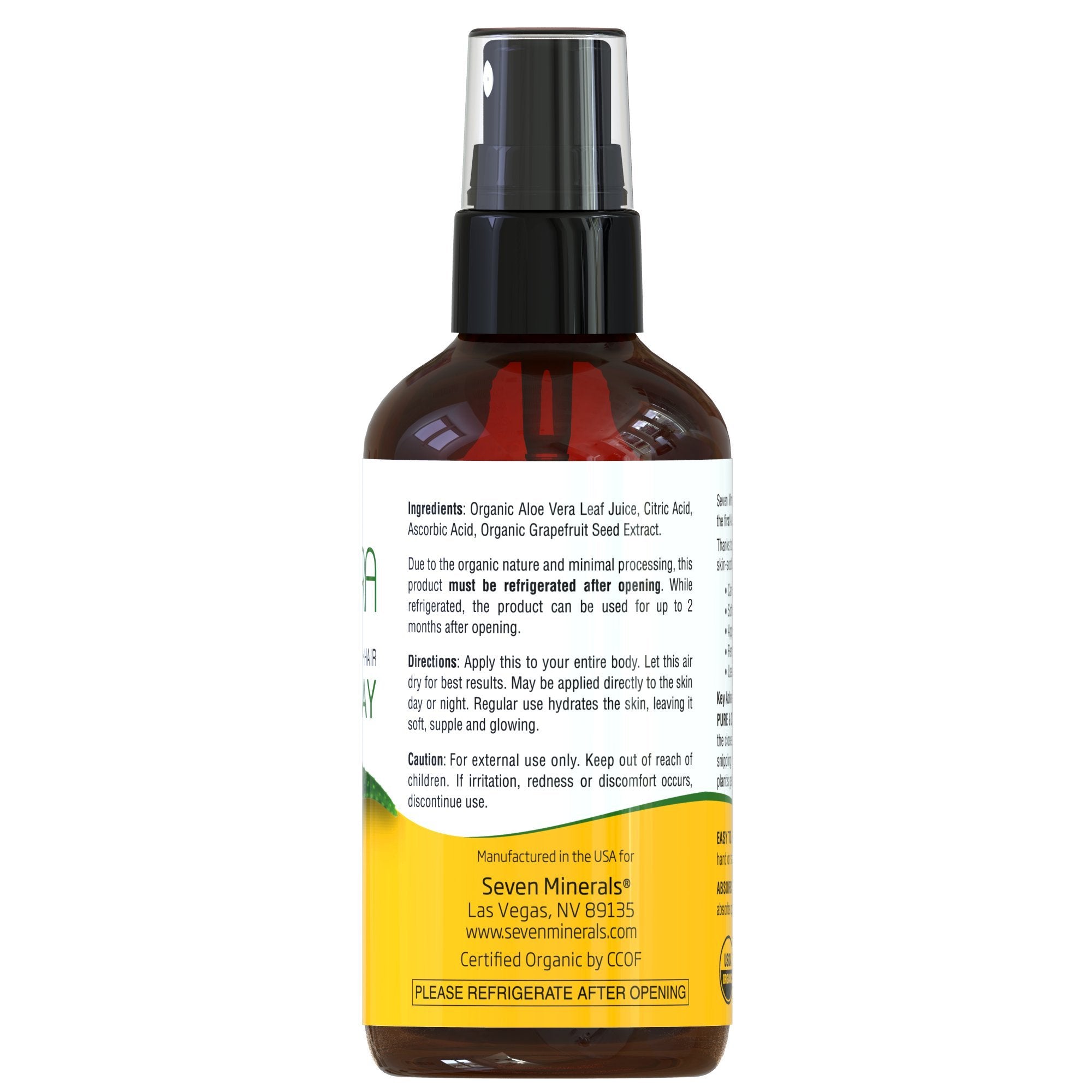 natural aloe vera gel for face