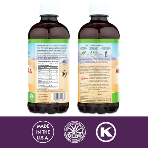 natural aloe vera gel for hydration