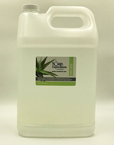 Natural aloe vera gel for skin care