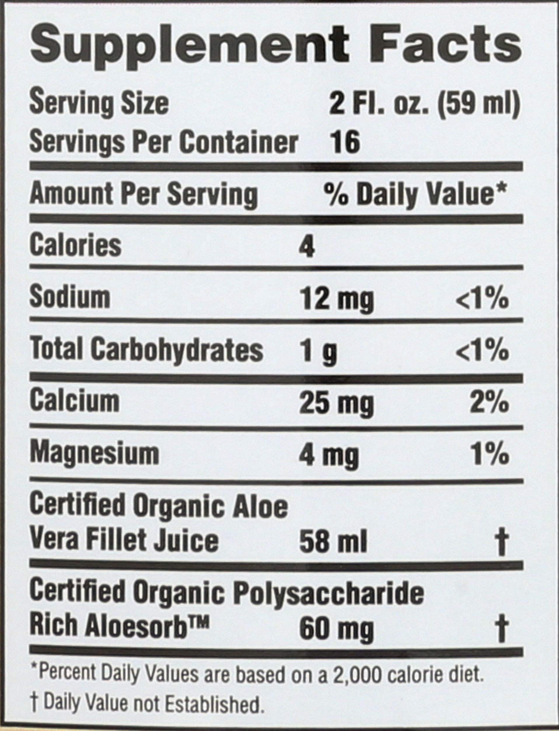natural aloe vera hydration drink