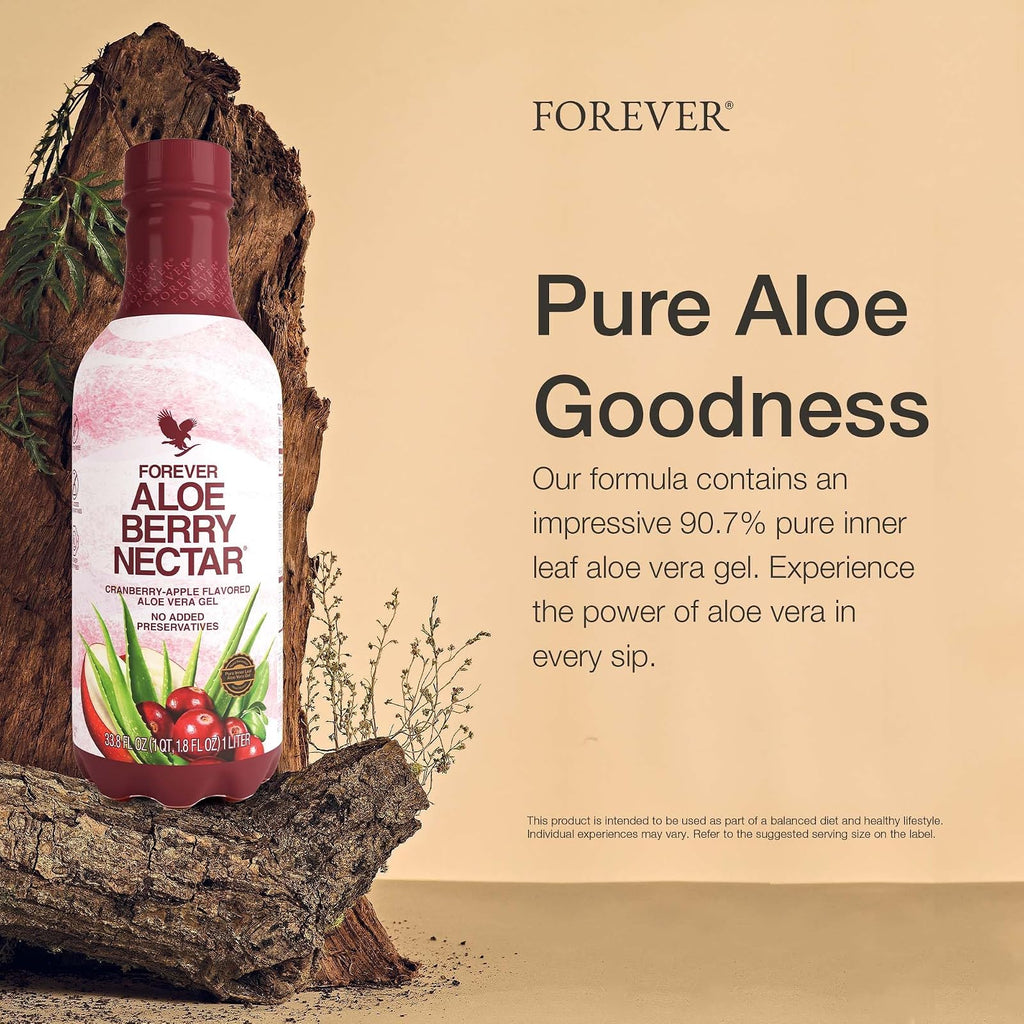 natural aloe vera juice drink