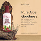 natural aloe vera juice drink