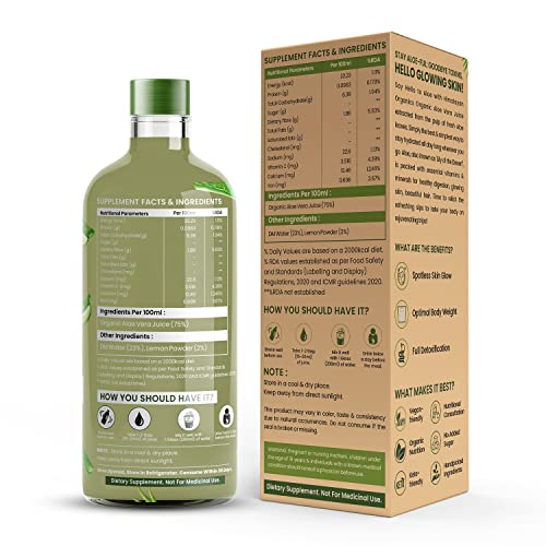 natural aloe vera juice for hydration
