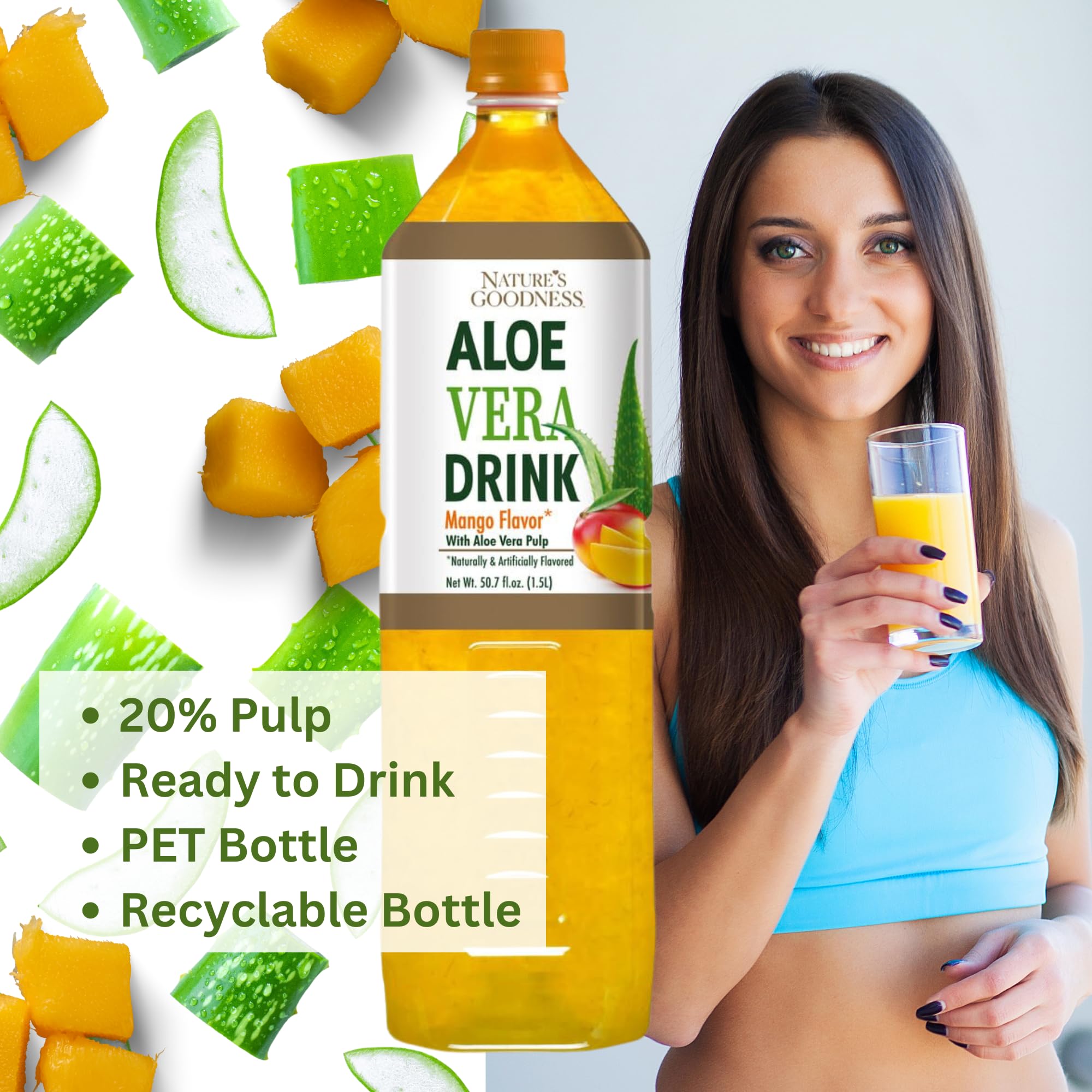 natural aloe vera refreshment