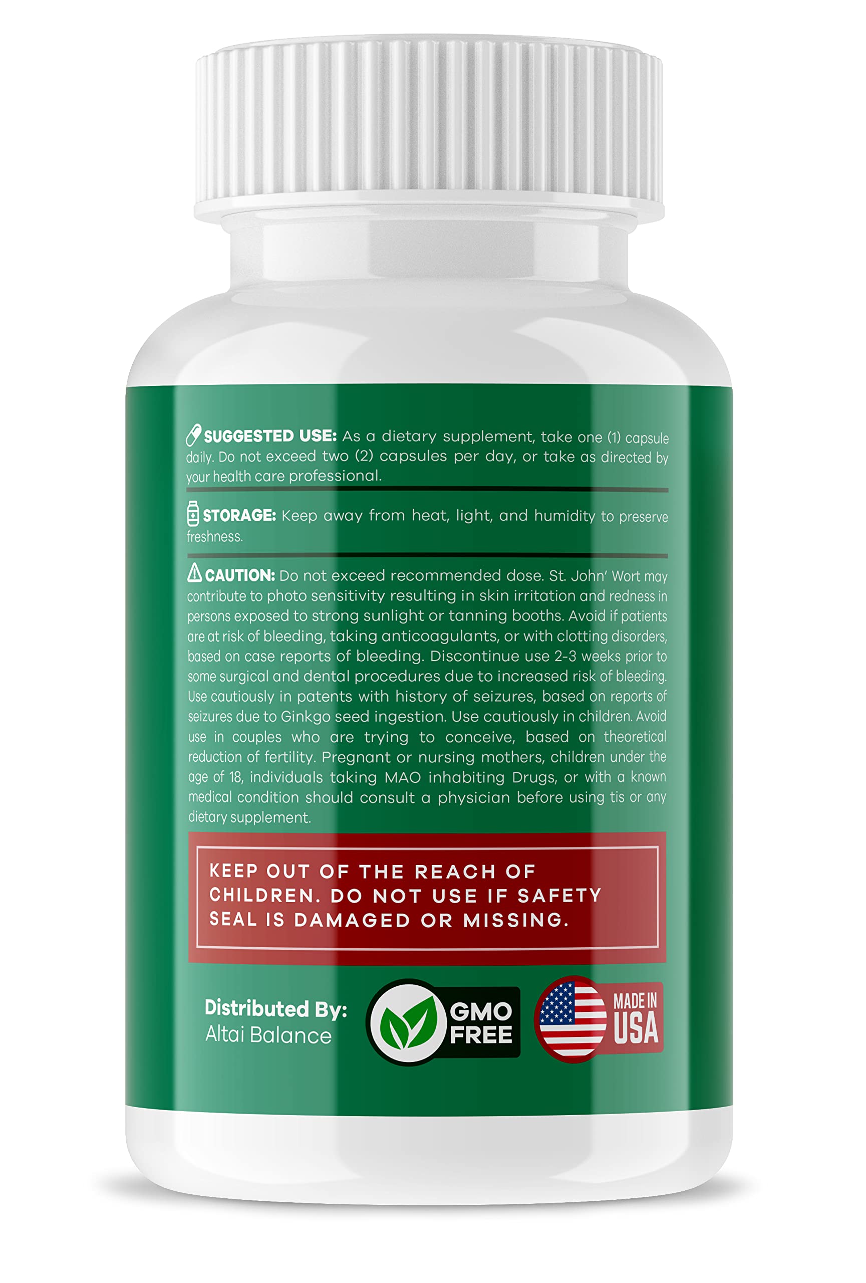 natural Altai capsules for daily health