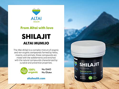 natural Altai shilajit mineral supplement