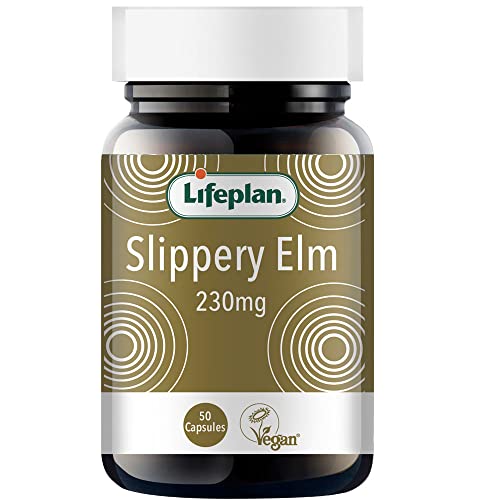Natural alternative medicine with Slippery Elm