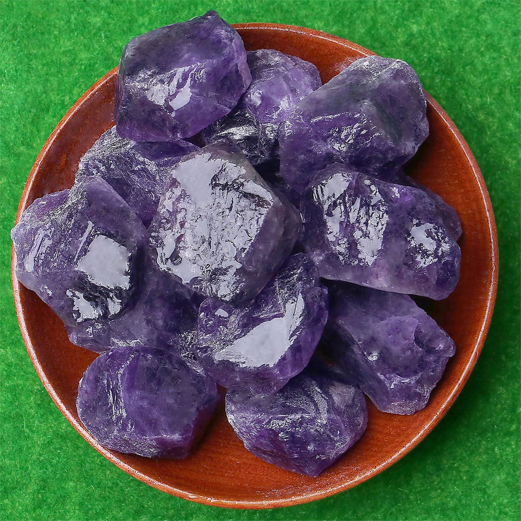 natural amethyst crystals for wellness