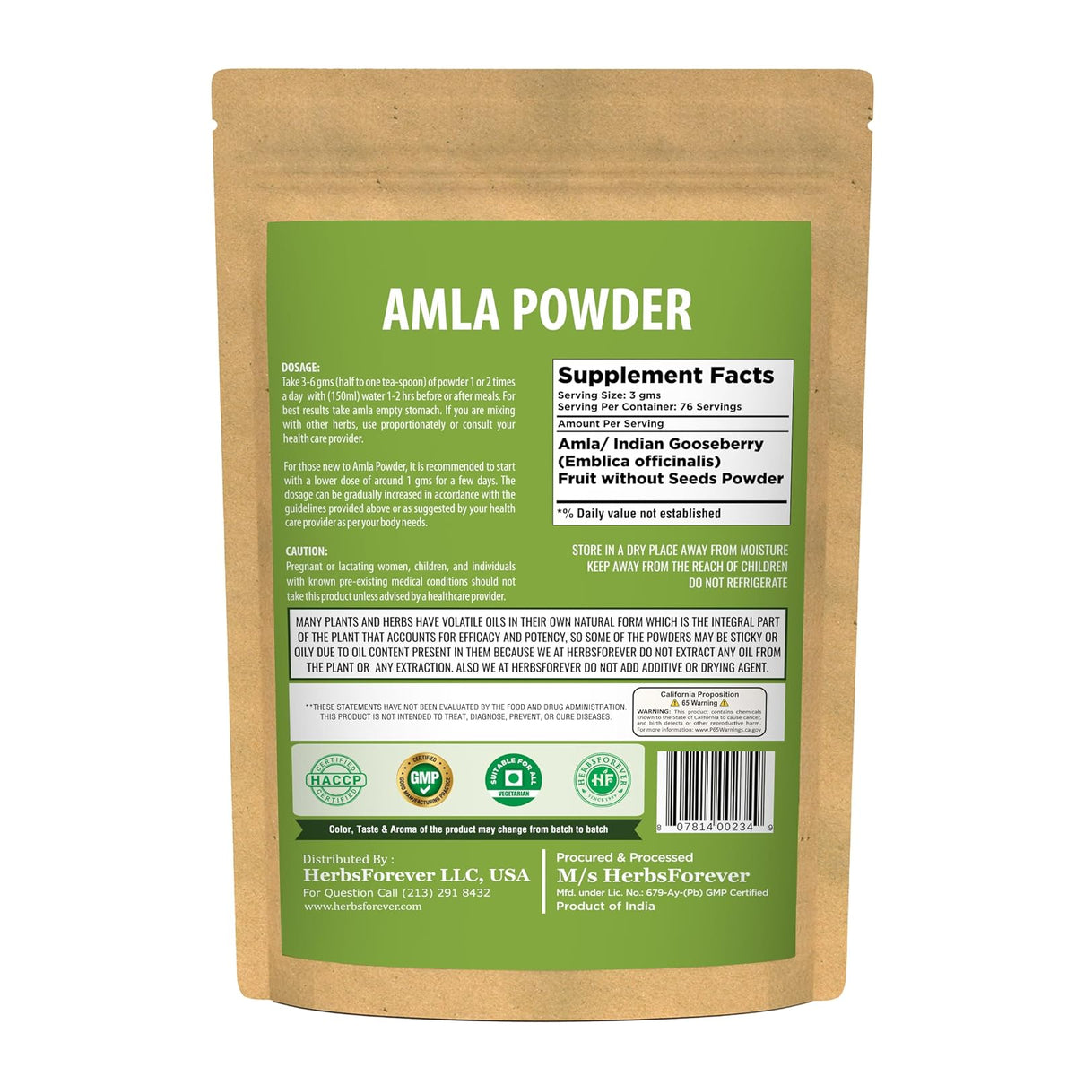 natural Amla Powder rich in antioxidants